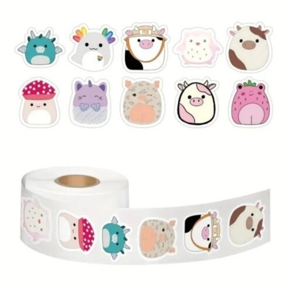 Unbranded | Toys | Squishmallow Stickers 50pc Roll 0 Different ...